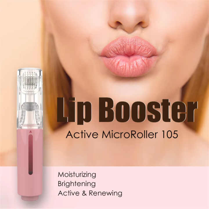 Mini Microneedling Hydra Roller Lip Filler